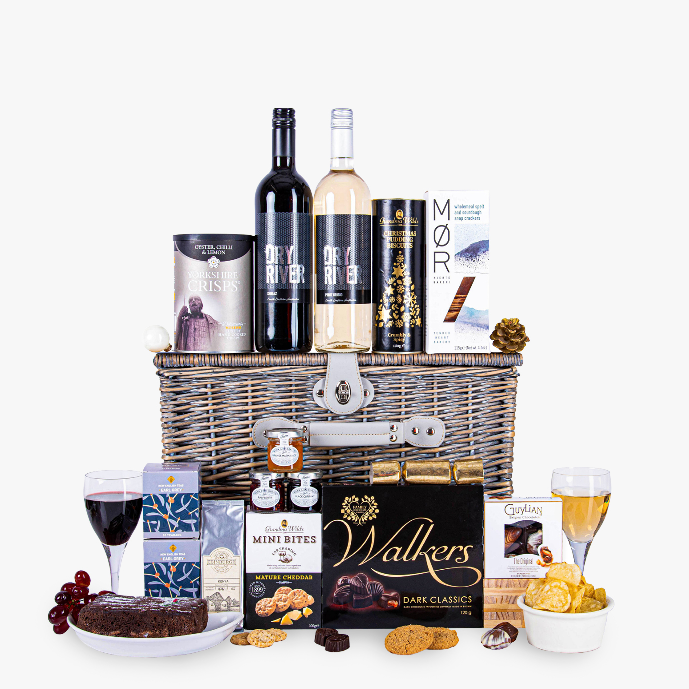 White Christmas Hamper | Haute Florist