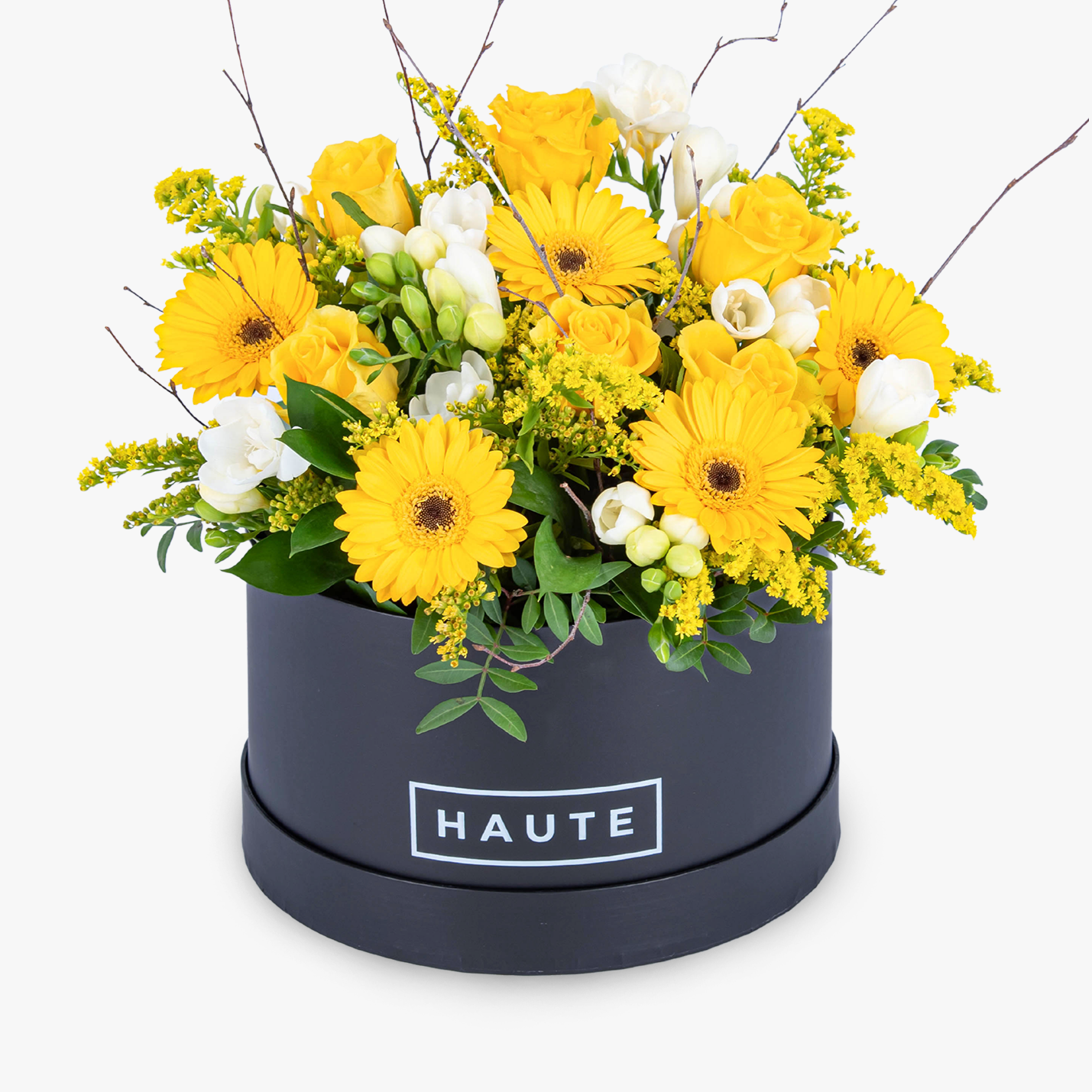 Lemon Cello Hatbox | Haute Florist